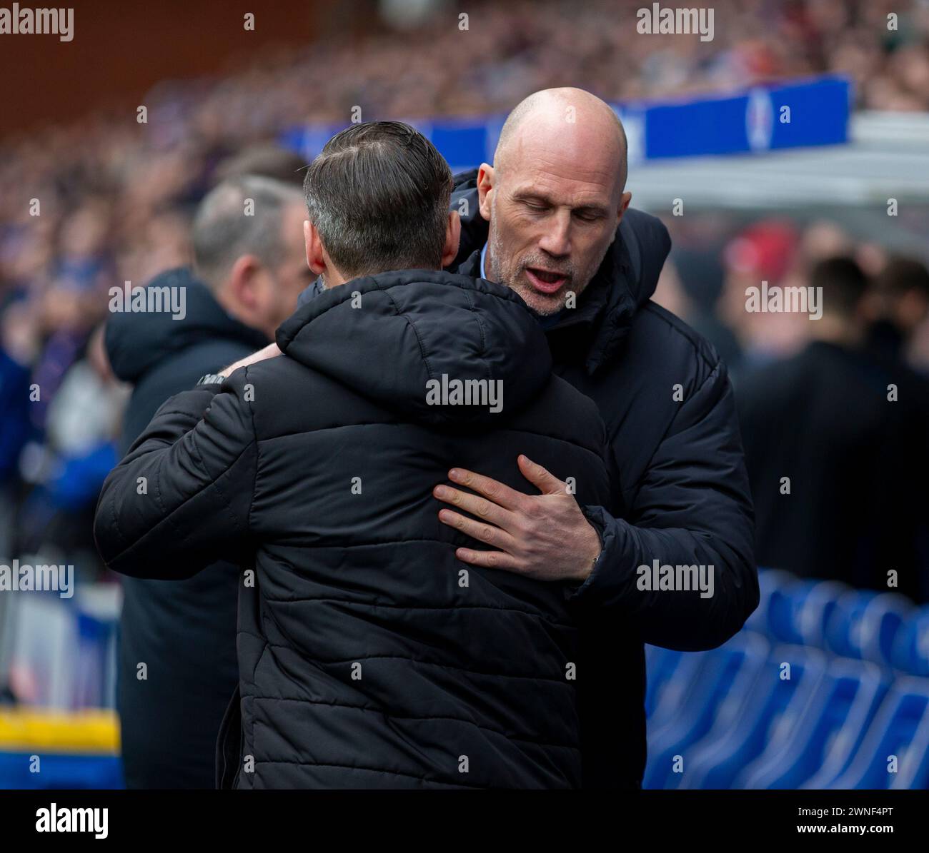 Ibrox Stadium, Glasgow, UK. 2nd Mar, 2024. Scottish Premiership ...