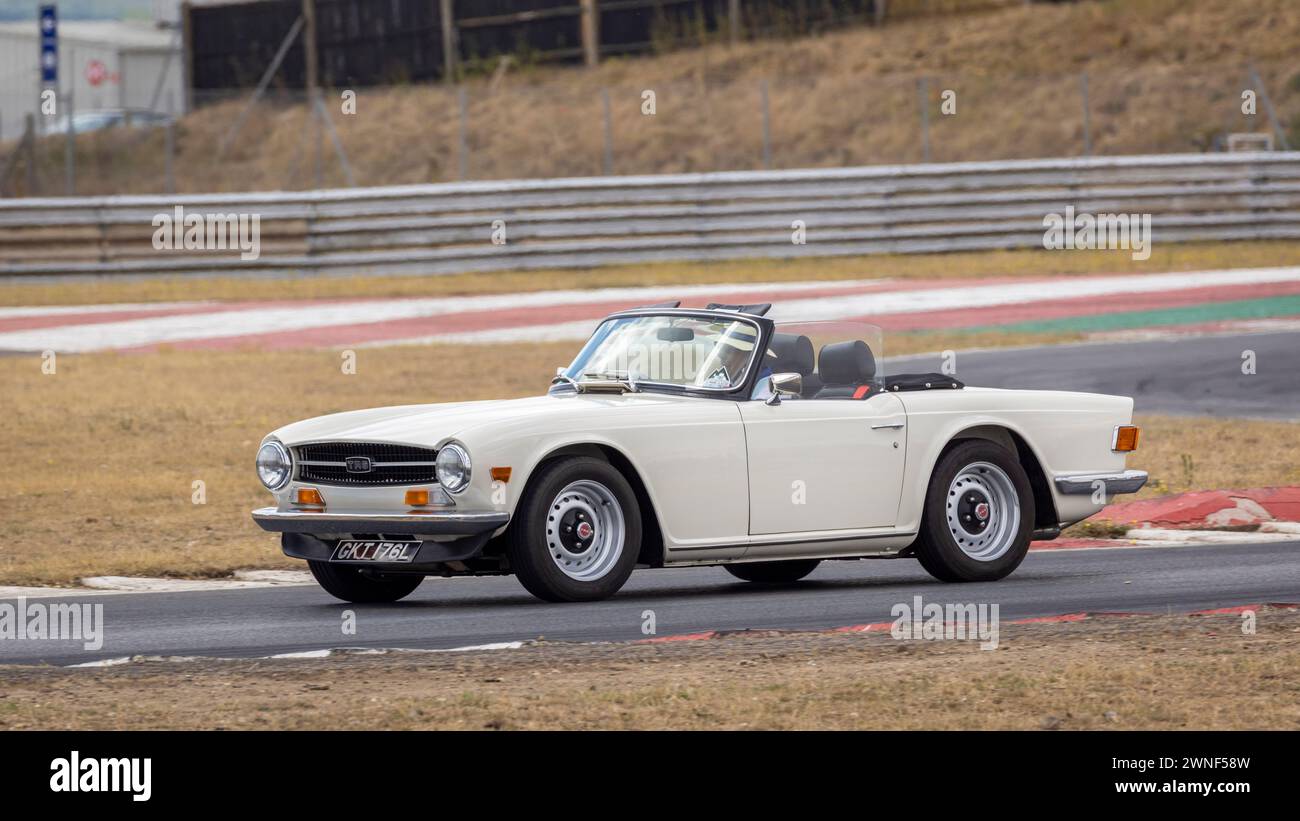 1972 Triumph TR6 at the Snetterton Historic 200 race meeting, Norfolk ...