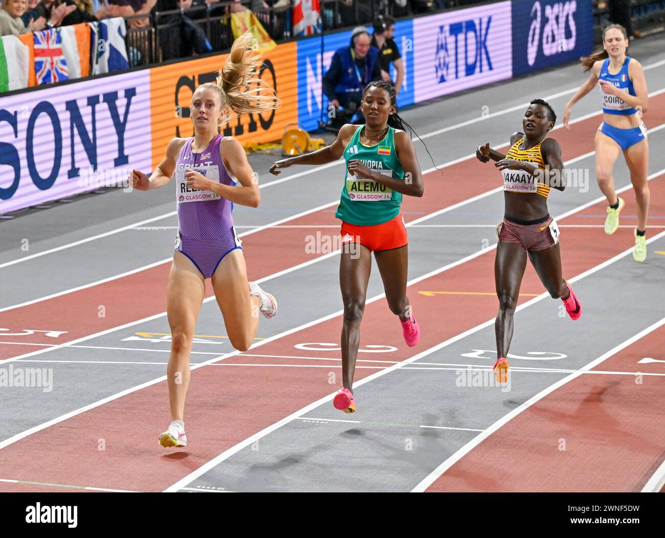 Glasgow, Scotland, UK. 02nd Mar, 2024. Jemma REEKIE (GBR) finishes 1st ...