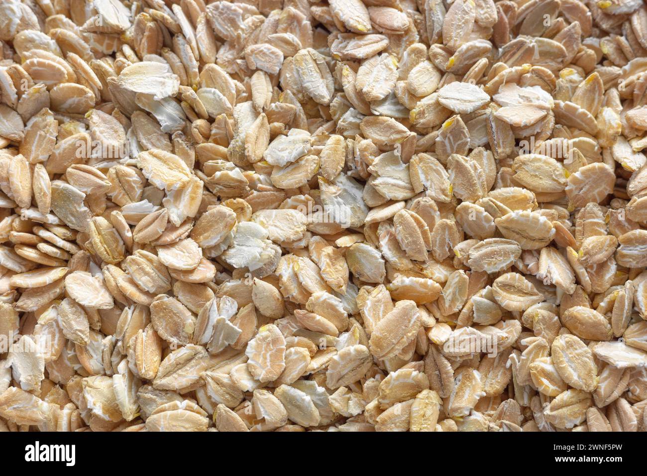 Close up photo of rye flakes, selective focus, food background Stock ...