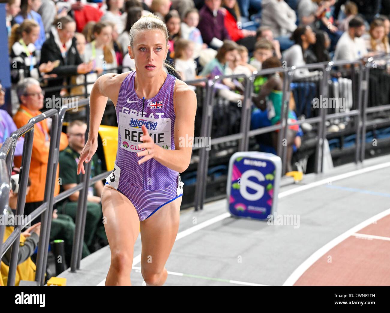 Glasgow, Scotland, UK. 02nd Mar, 2024. Jemma REEKIE (GBR) before the ...