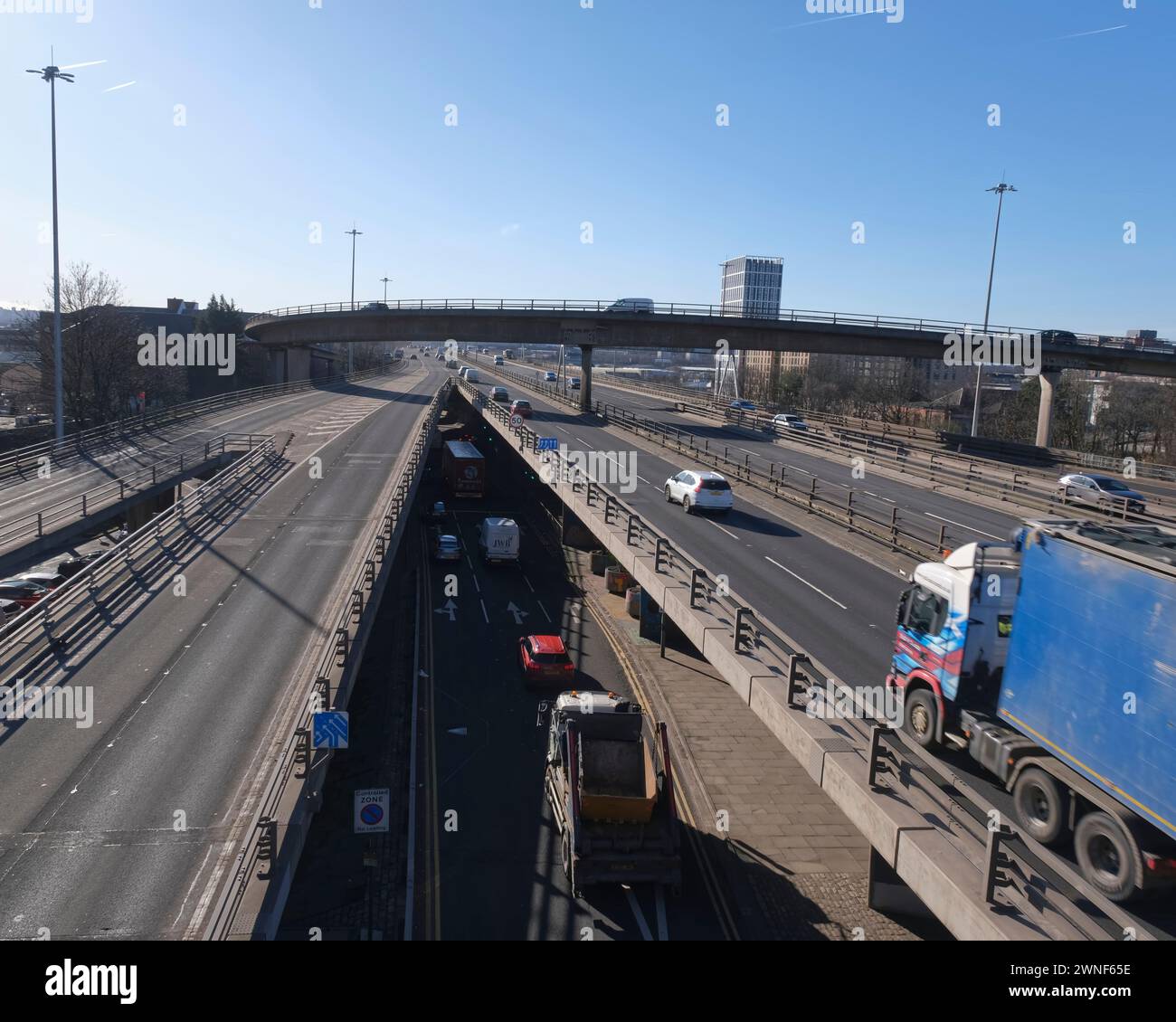 Uk motorway air quality hi-res stock photography and images - Alamy