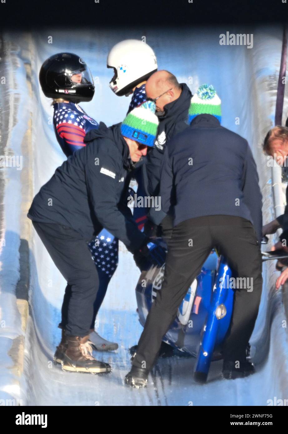 Winterberg, Germany. 02nd Mar, 2024. Bobsleigh: World Championships ...