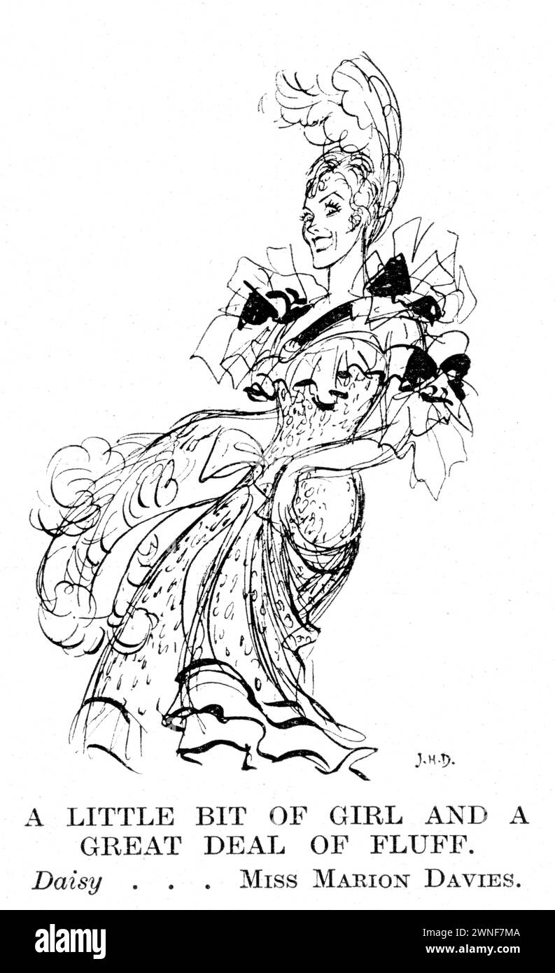 MARION DAVIES as chorus girl Daisy Dell in THE FLORODORA GIRL aka THE ...