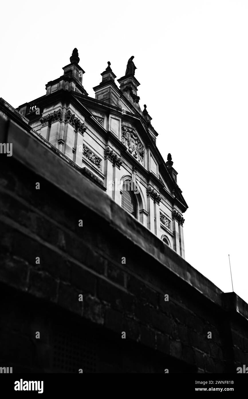 Brompton church Black and White Stock Photos & Images - Alamy