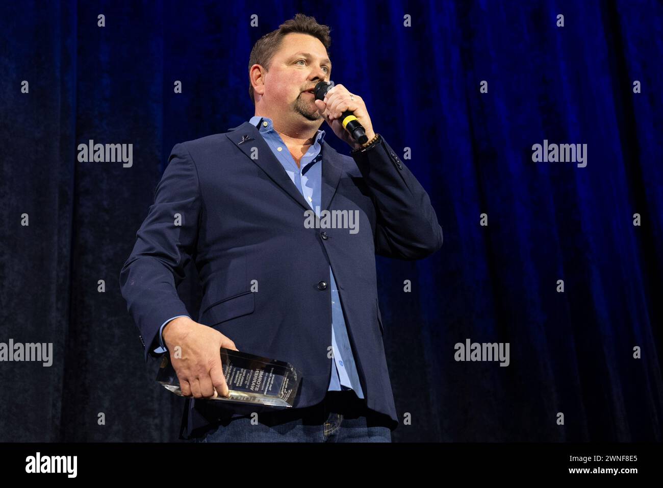 Storme Warren is seen during Country Radio Seminar on Friday, March 1 ...