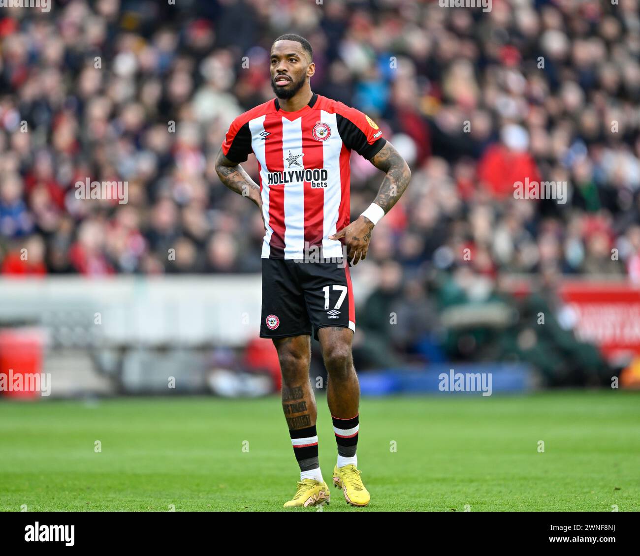 Ivan Toney of Brentford, during the Premier League match Brentford vs ...