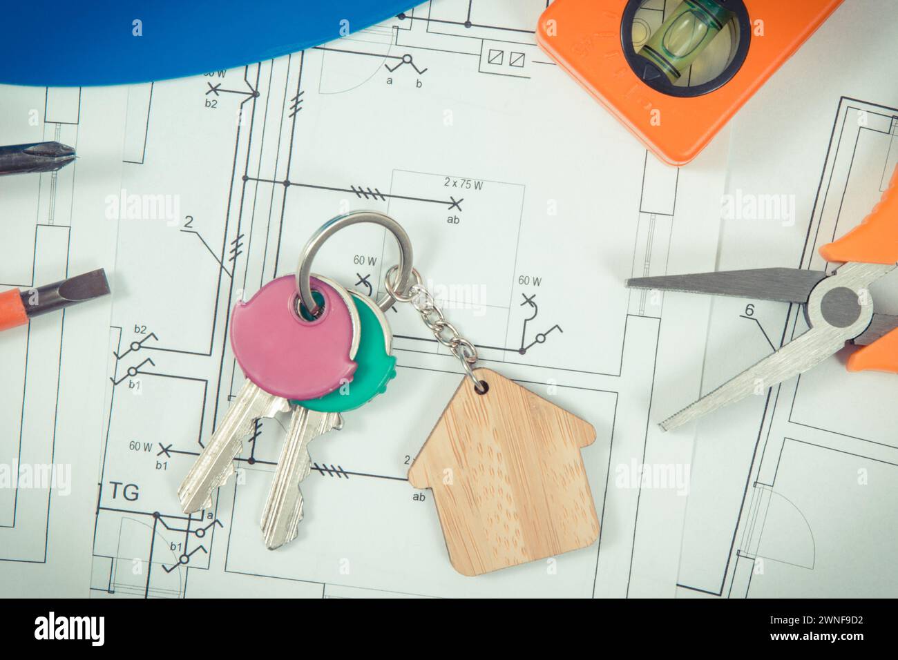 Construction drawings hi-res stock photography and images - Alamy