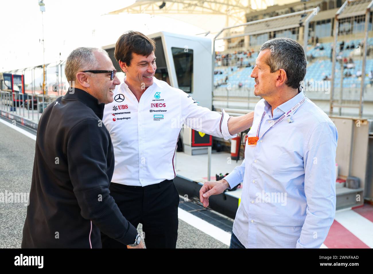 WOLFF Toto (aut), Team Principal & CEO of Mercedes AMG F1 Team, with ...