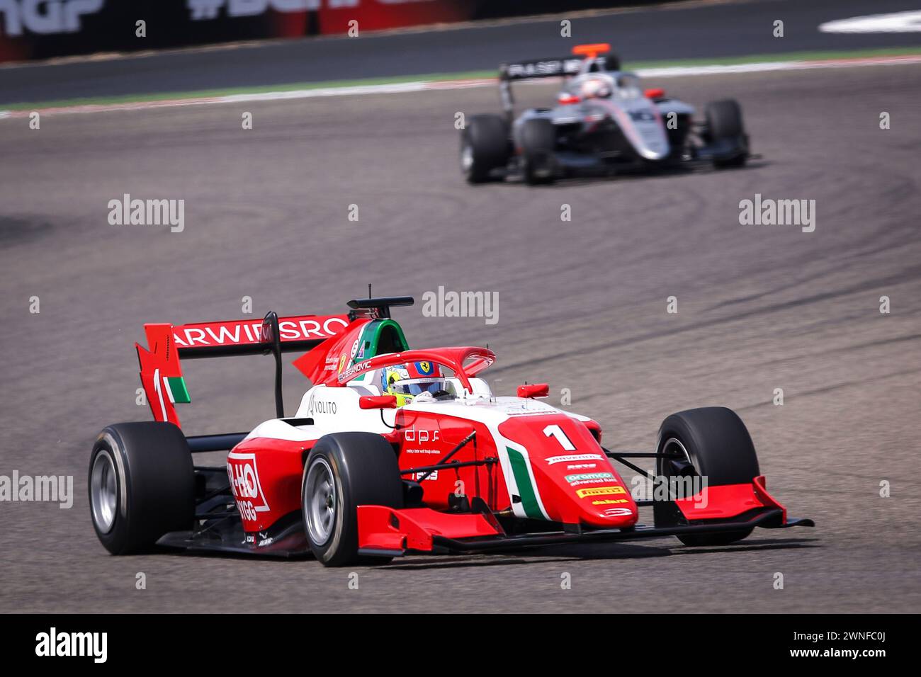01 BEGANOVIC Dino (swe), Prema Racing, Dallara F3 2019, action during ...