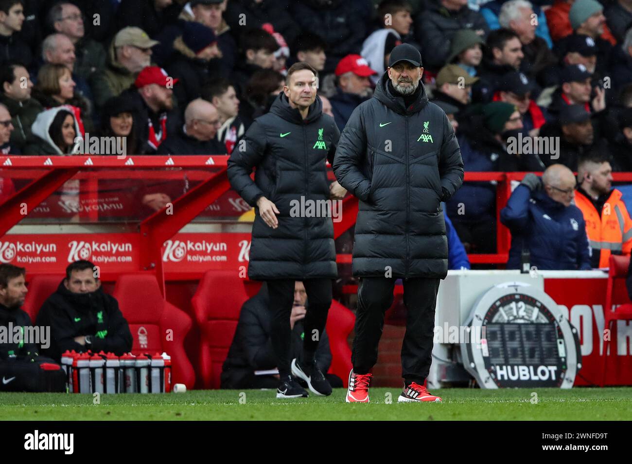 Jürgen Klopp manager of Liverpool during the Premier League match ...