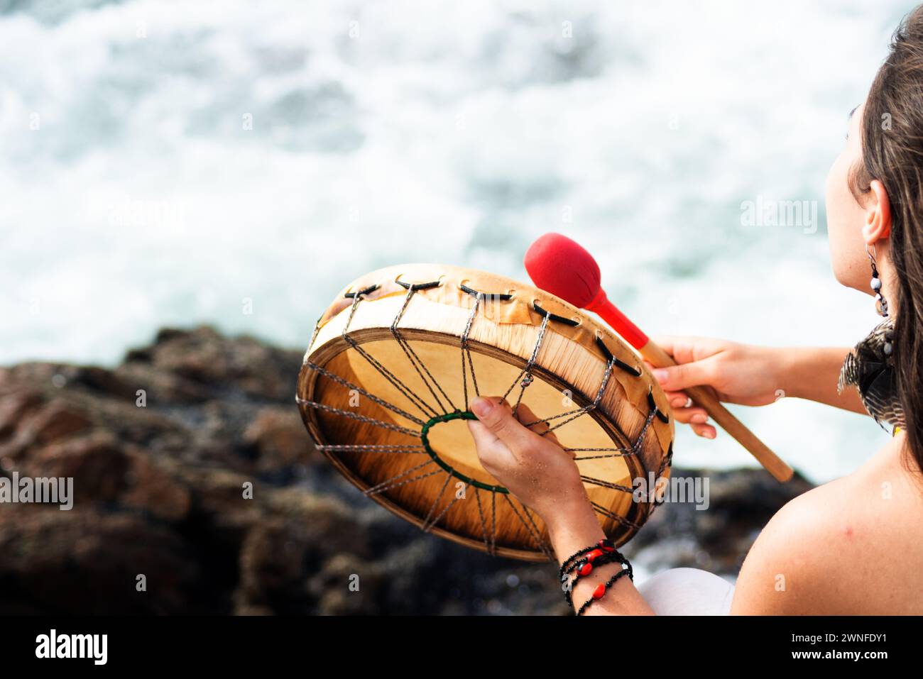 Candomble drum hi-res stock photography and images - Alamy