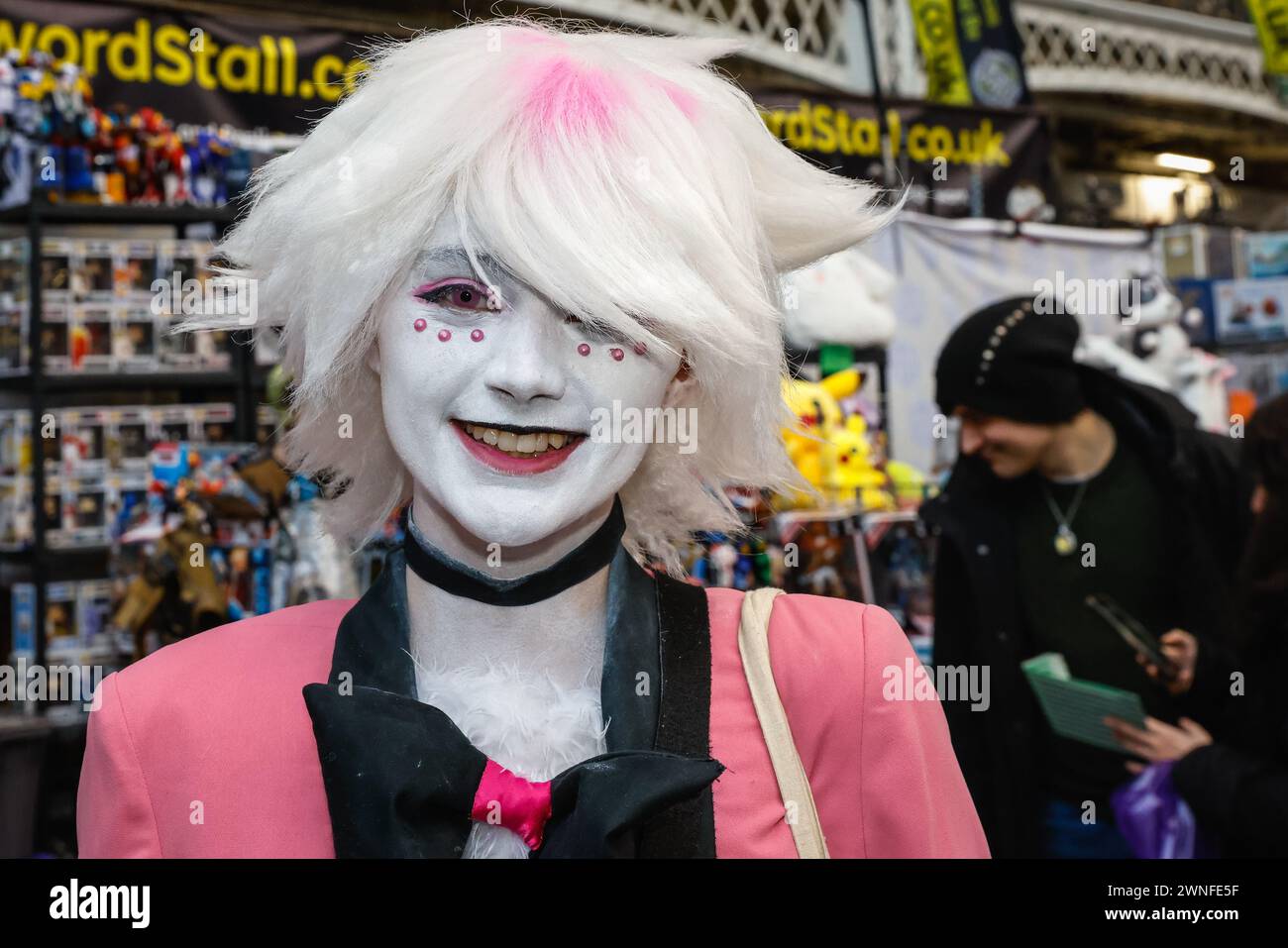 London, UK. 02nd Mar, 2024. Visitors in their costumes. Cosplayers ...