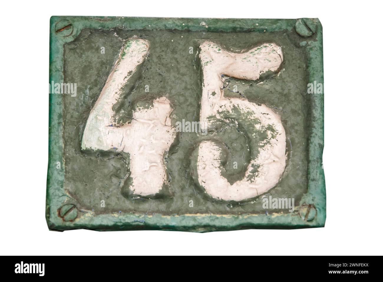 Number 45 sign hi-res stock photography and images - Alamy