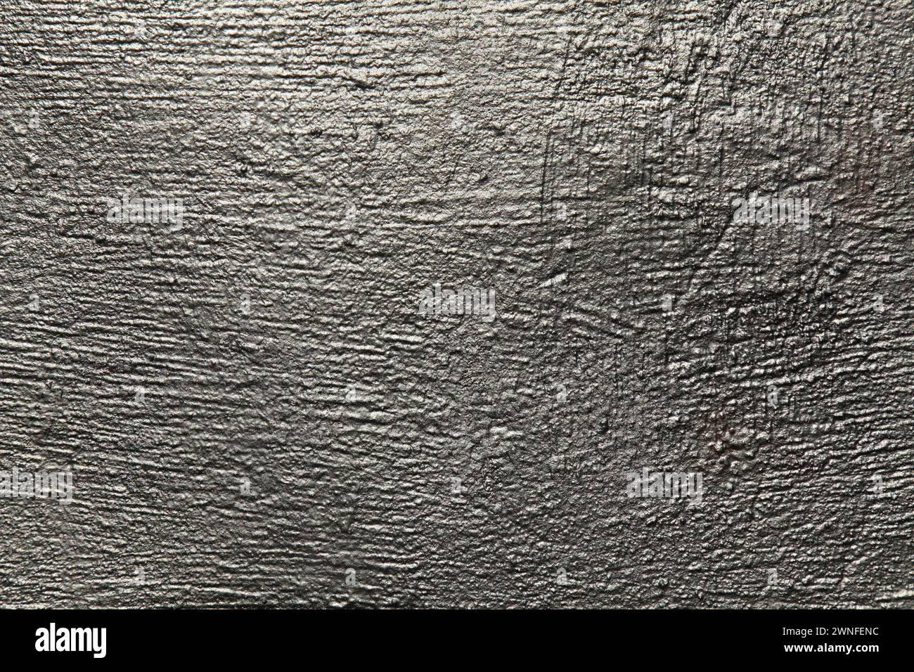 Silver metallic wall, background, texture. Uneven, grooved and embossed ...