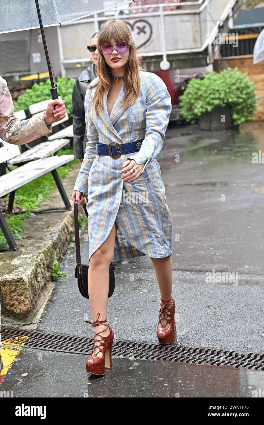 Victoria de Angelis attending the Vivienne Westwood show during PFW in ...