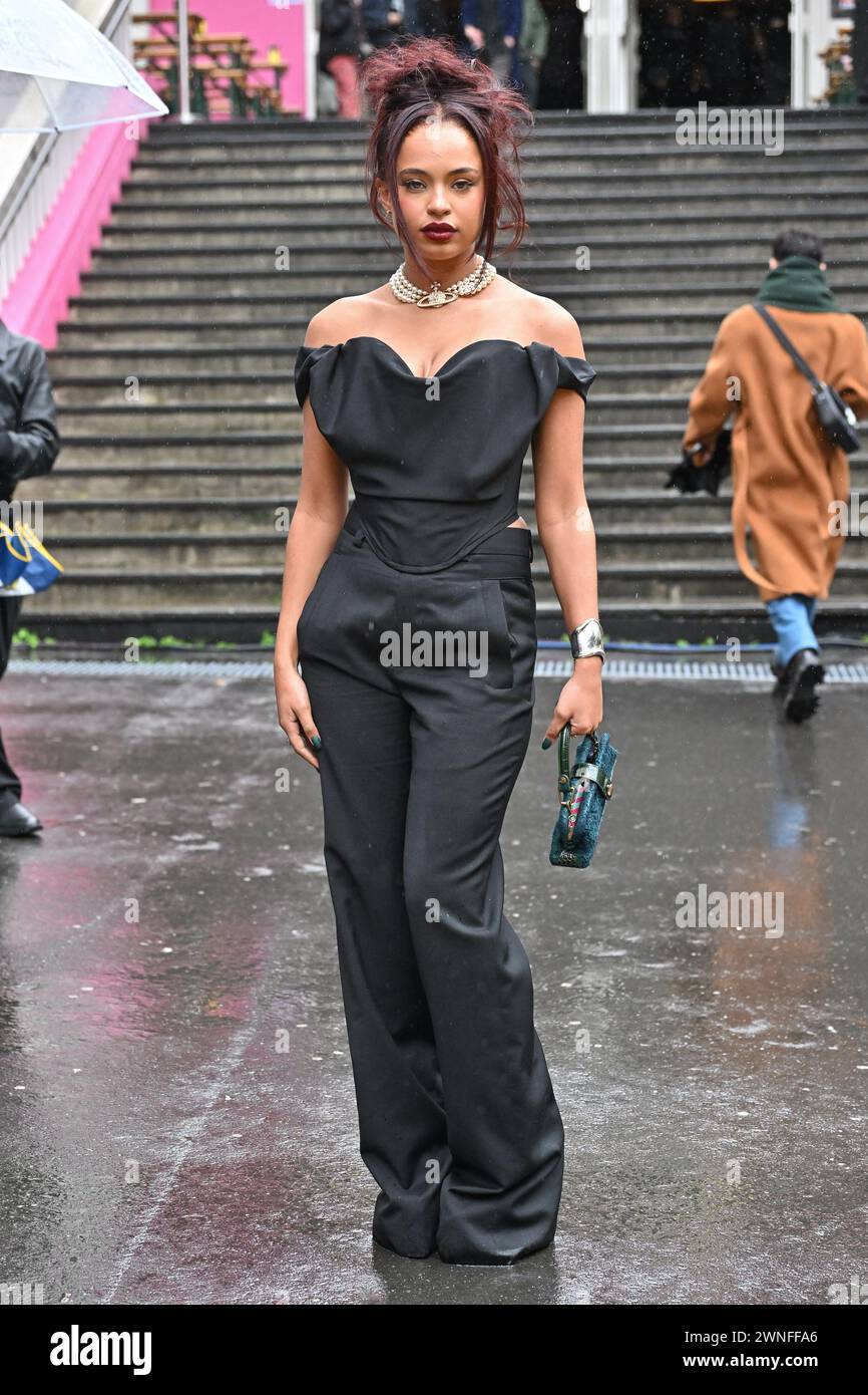 Paris, France. 02nd Mar, 2024. Paola Locatelli attending the Vivienne ...