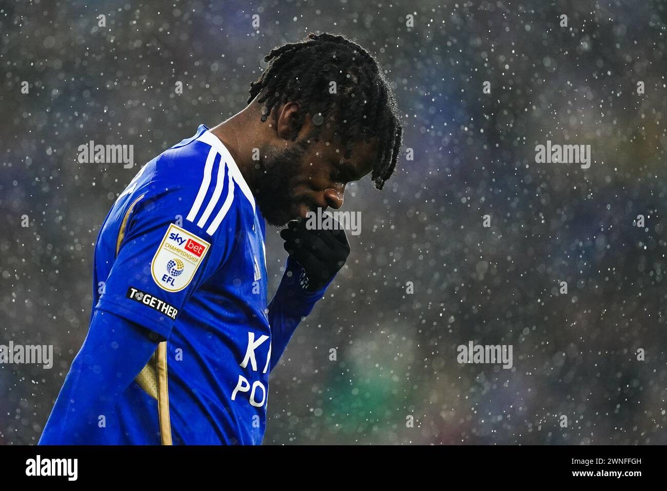 Leicester City's Stephy Mavididi looks dejected during the Sky Bet ...