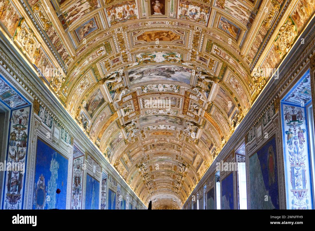 Vatican City, Rome, Italy - may 26, 2016 - interiors and architectural ...