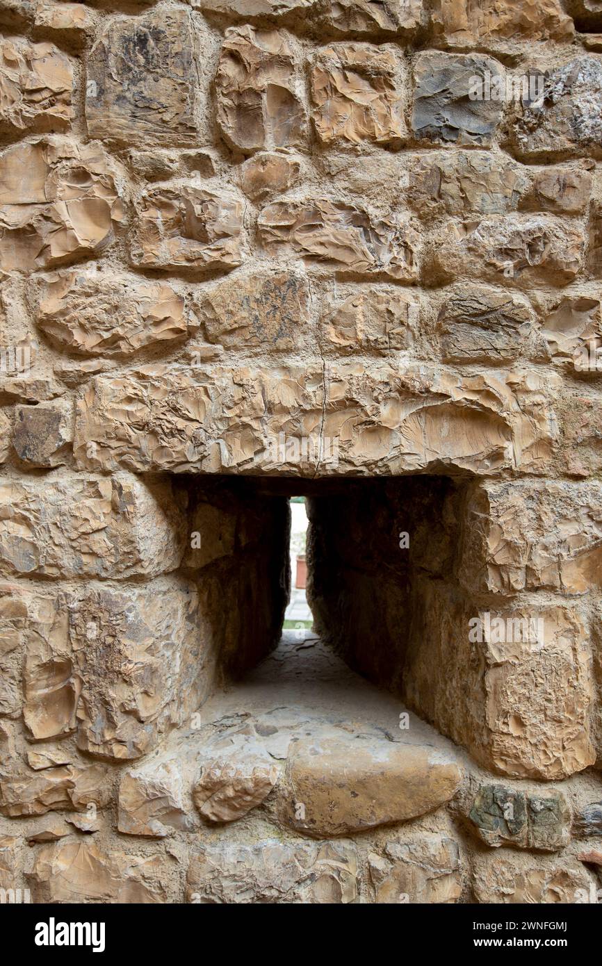 Texture of stone wall. Old castel wall, texture background. Part of ...