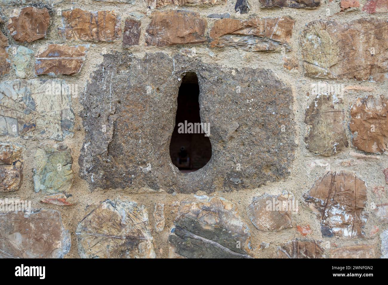 Texture of stone wall. Old castel wall, texture background. Part of ...