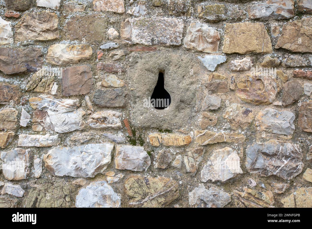 Texture of stone wall. Old castel wall, texture background. Part of ...