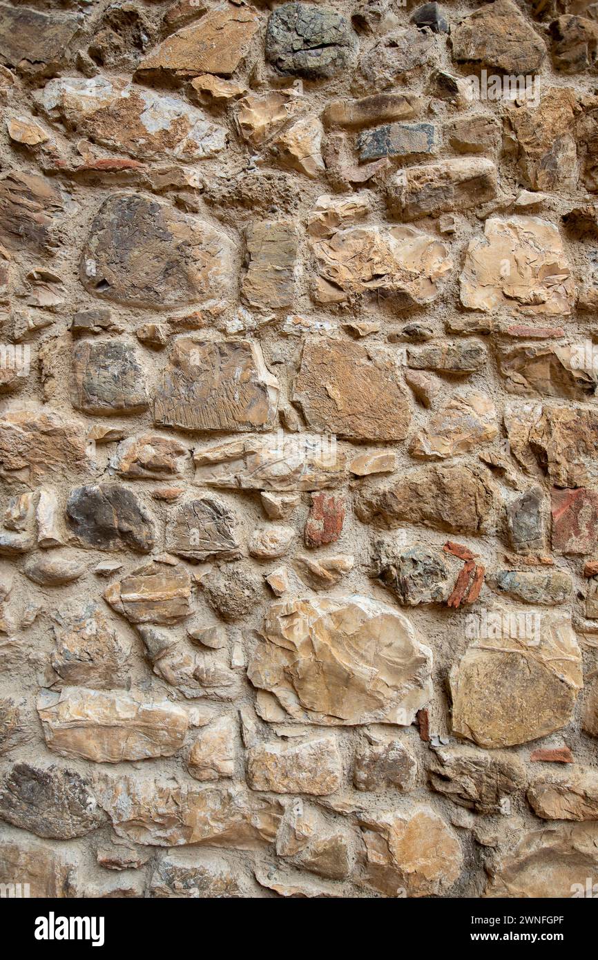 Texture of stone wall. Old castel wall, texture background. Part of ...