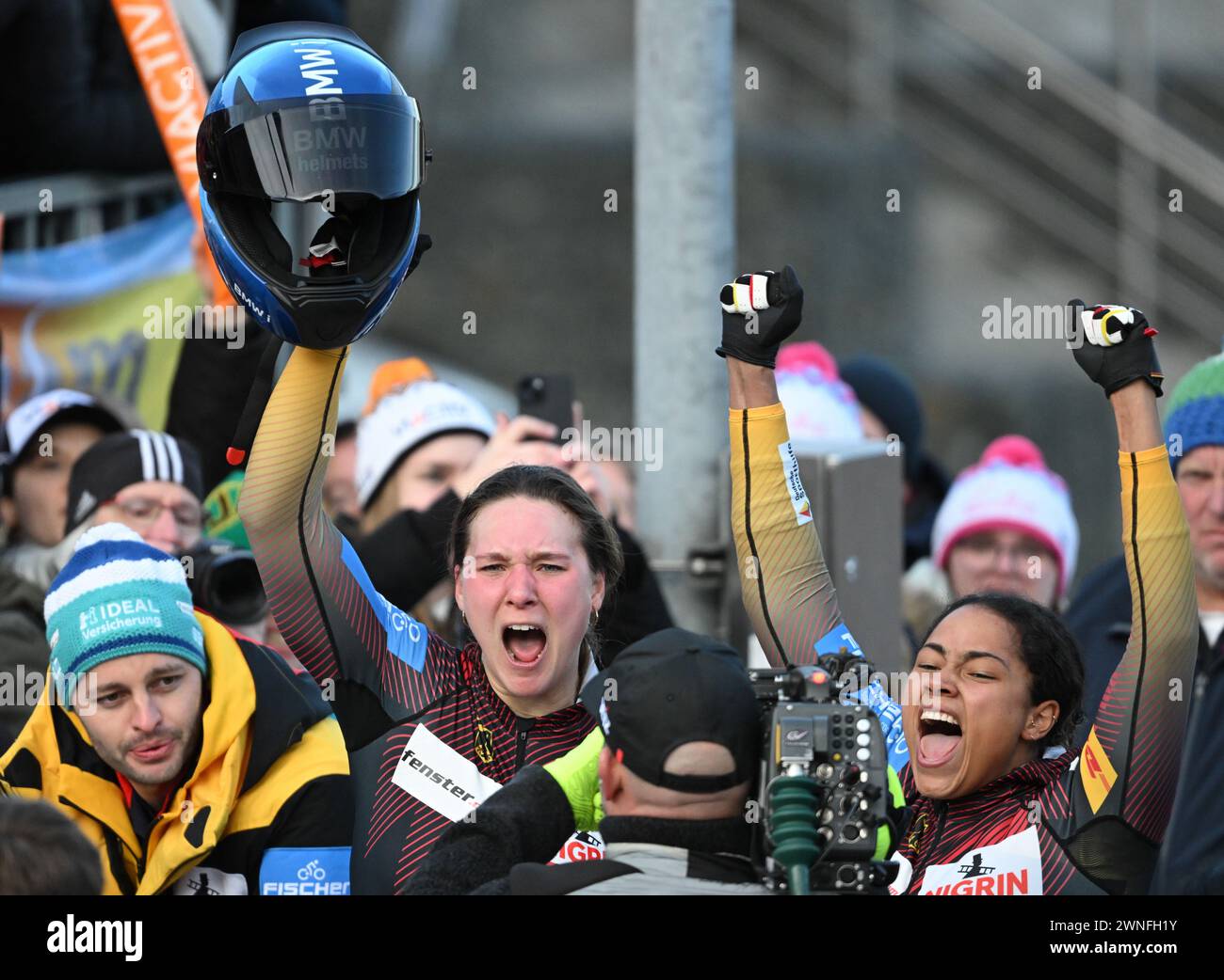 Winterberg, Germany. 02nd Mar, 2024. Bobsleigh: World Championships ...
