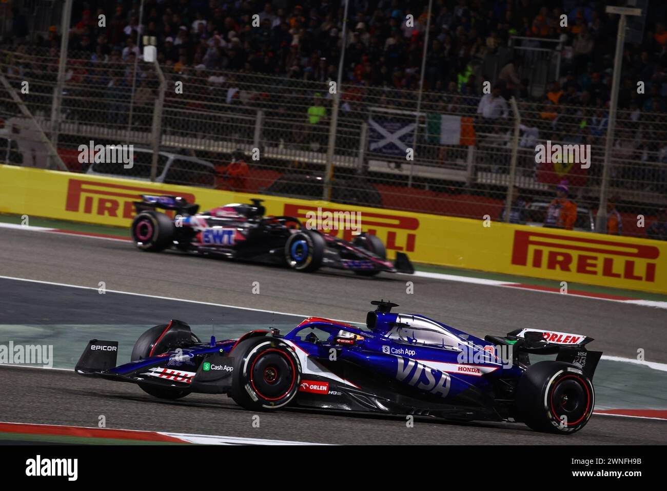Sakhir, Bahrain. 02nd Mar, 2024. Daniel Ricciardo (AUS) RB VCARB 01. 02 ...