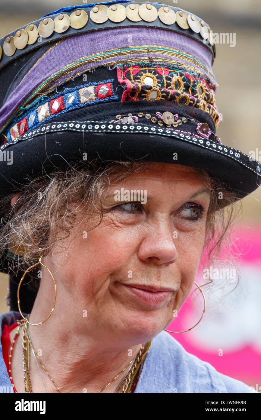 Black Pig border Morris Dancers at the Bakewell International Day of ...