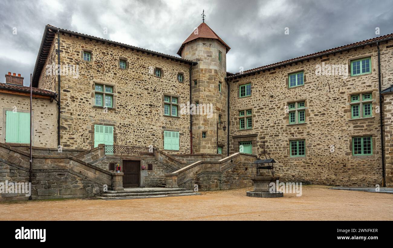 Chateau de roche la moliere hi-res stock photography and images - Alamy