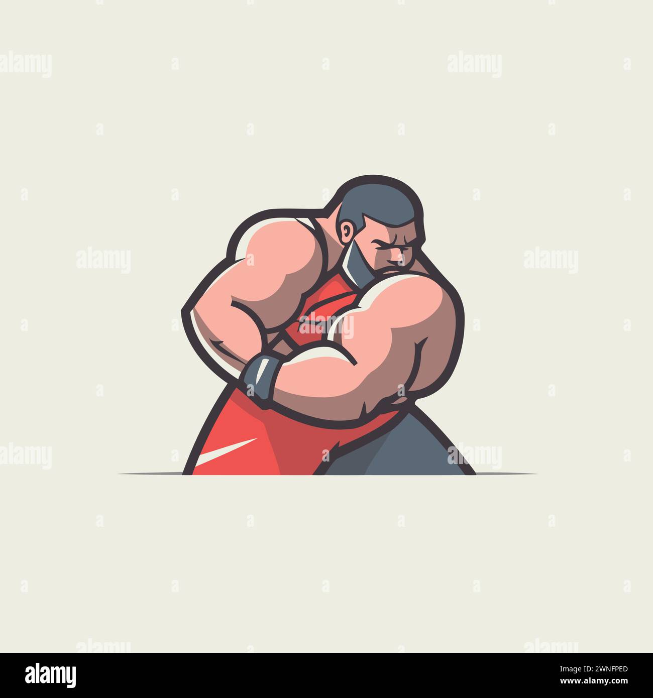 Big biceps biceps Stock Vector Images - Alamy