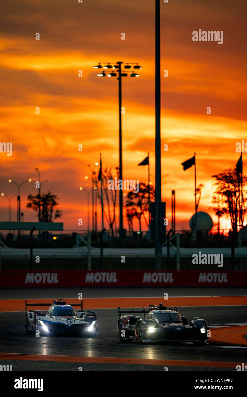 Lusail, Qatar. 02nd Mar, 2024. 08 BUEMI Sébastien (swi), HARTLEY ...