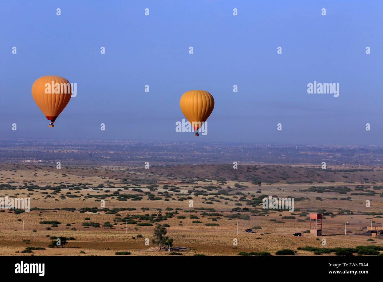 Hot air balloon morocco hi-res stock photography and images - Alamy