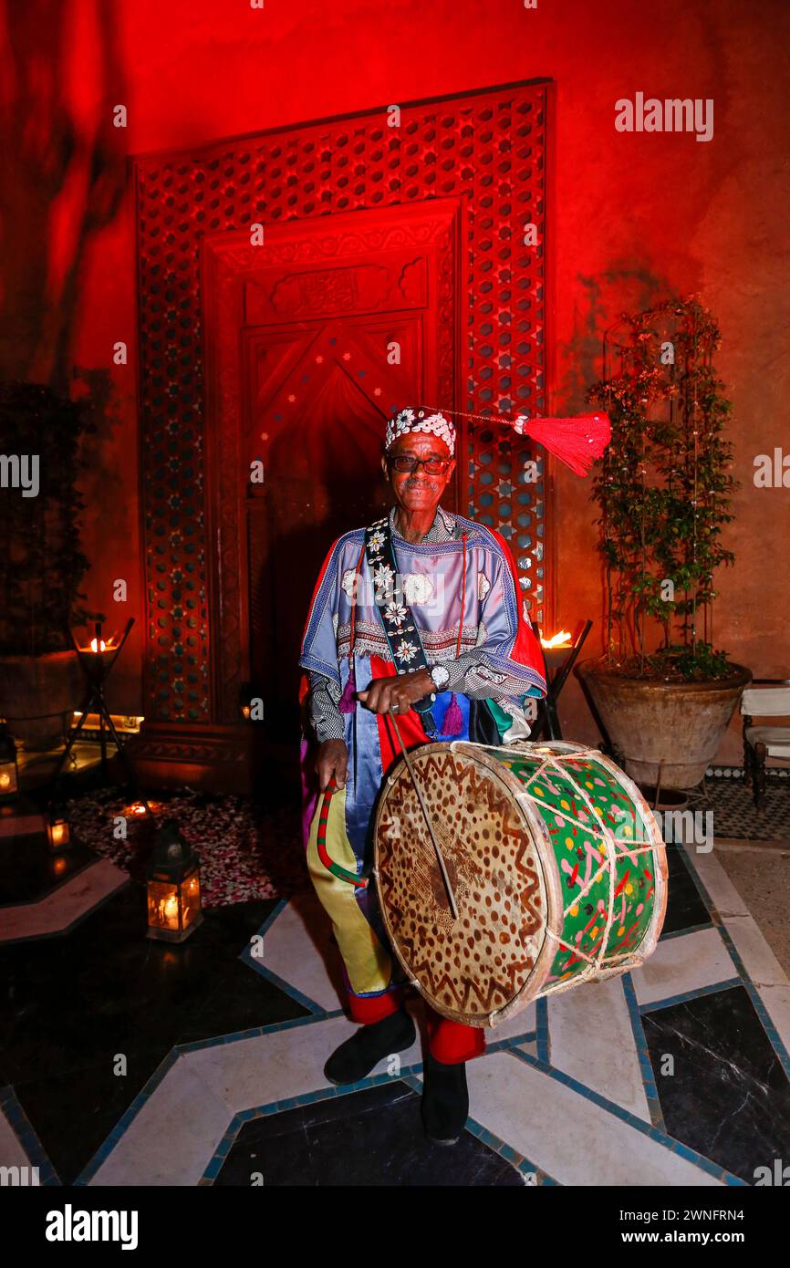 Marrakech medina morroco night hi-res stock photography and images - Alamy