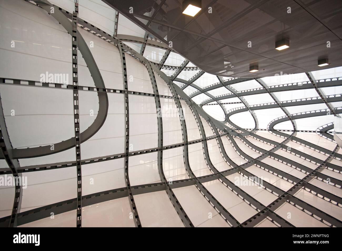 Roma Convention Center La Nuvola (The Cloud), by the architect ...