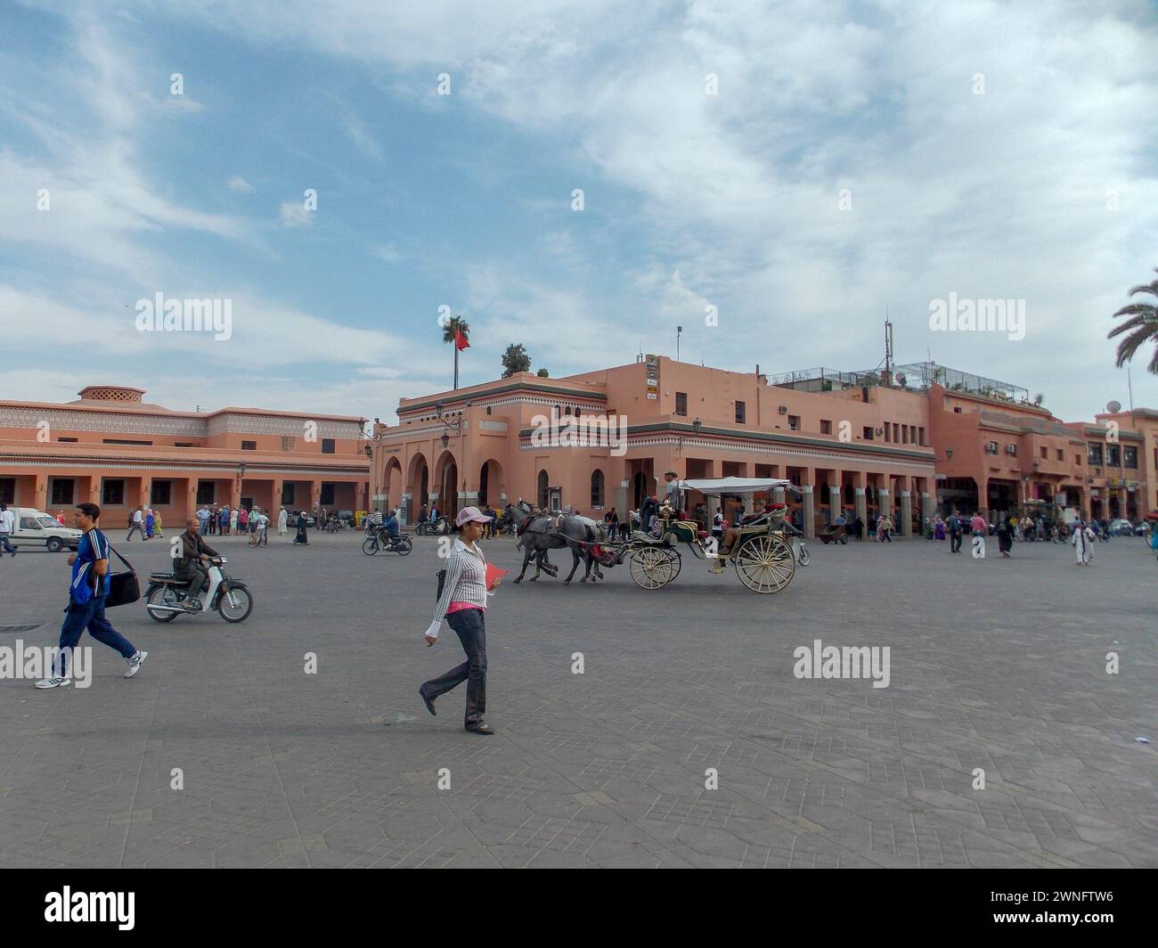 Morocco main bazaar in hi-res stock photography and images - Alamy