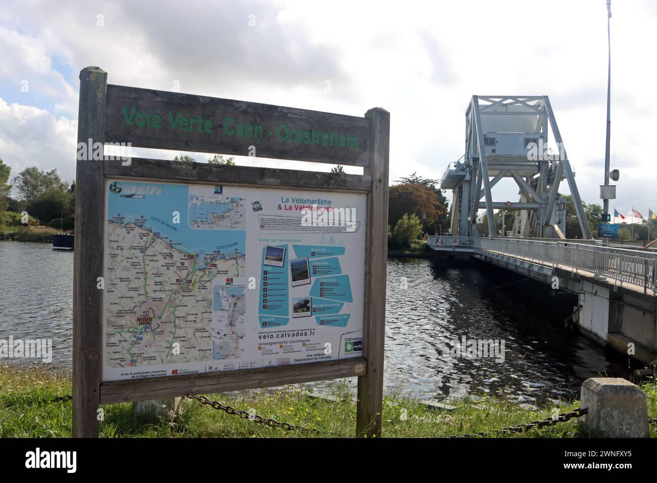 Pegasus Bridge, Benouville, Normandy, France Stock Photo - Alamy