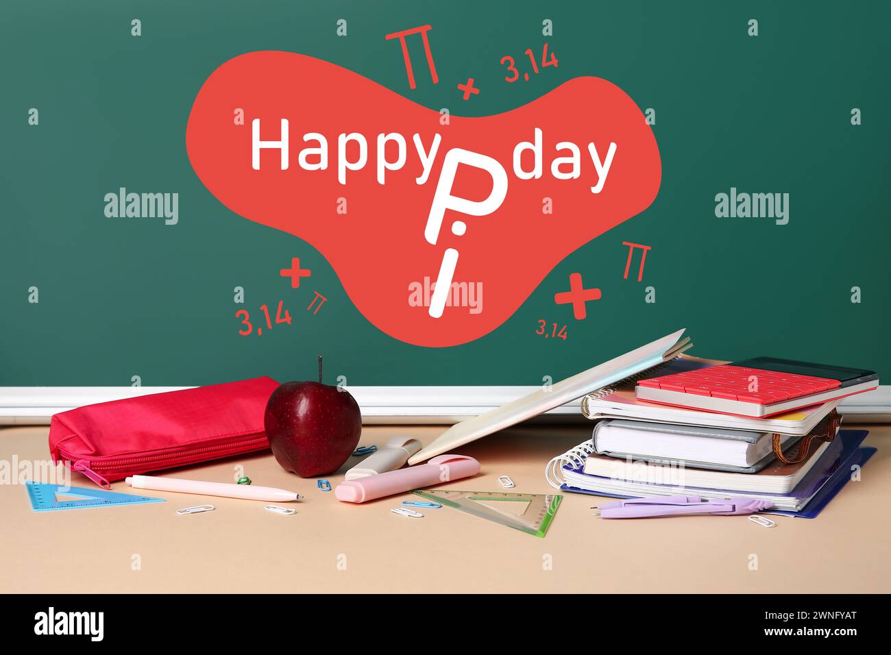 Pi day calculator hi-res stock photography and images - Alamy
