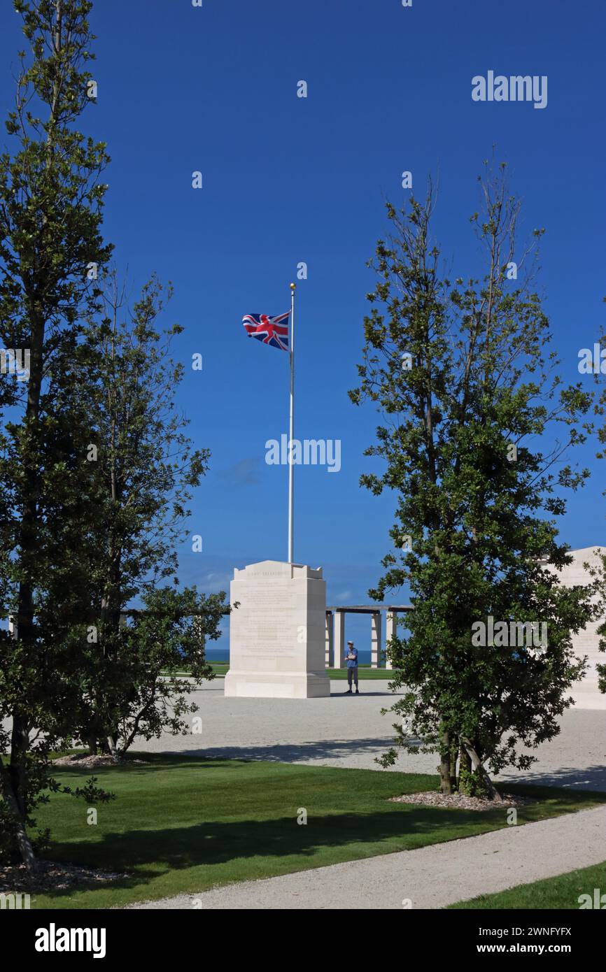 The British Normandy Memorial, Ver-sur-Mer, France remembers those lost ...