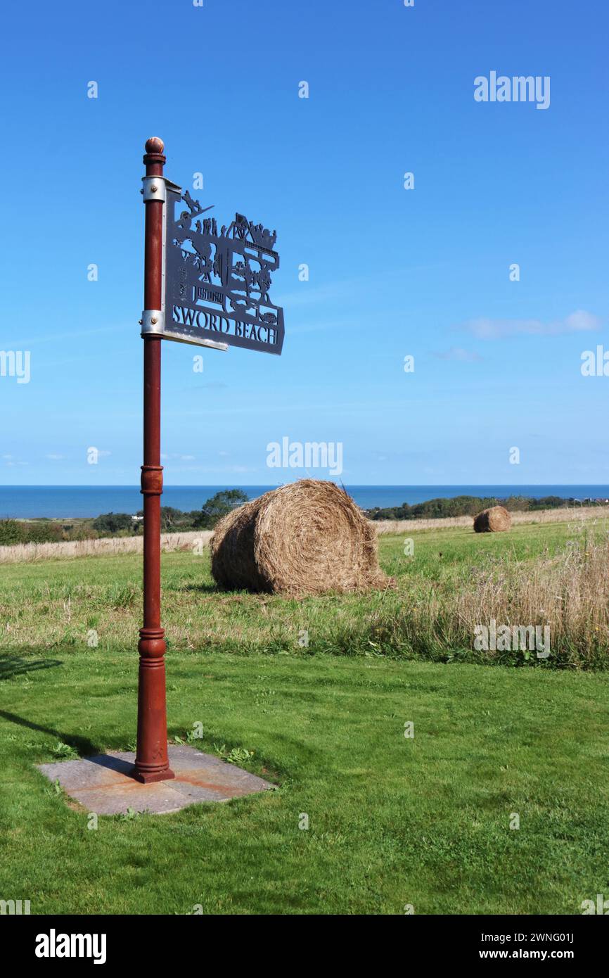The British Normandy Memorial, Ver-sur-Mer, France remembers those lost ...