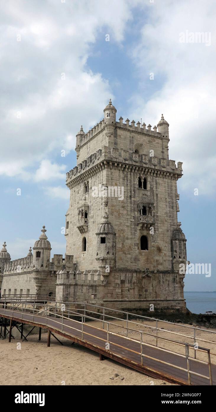 Belém tower detail hi-res stock photography and images - Alamy