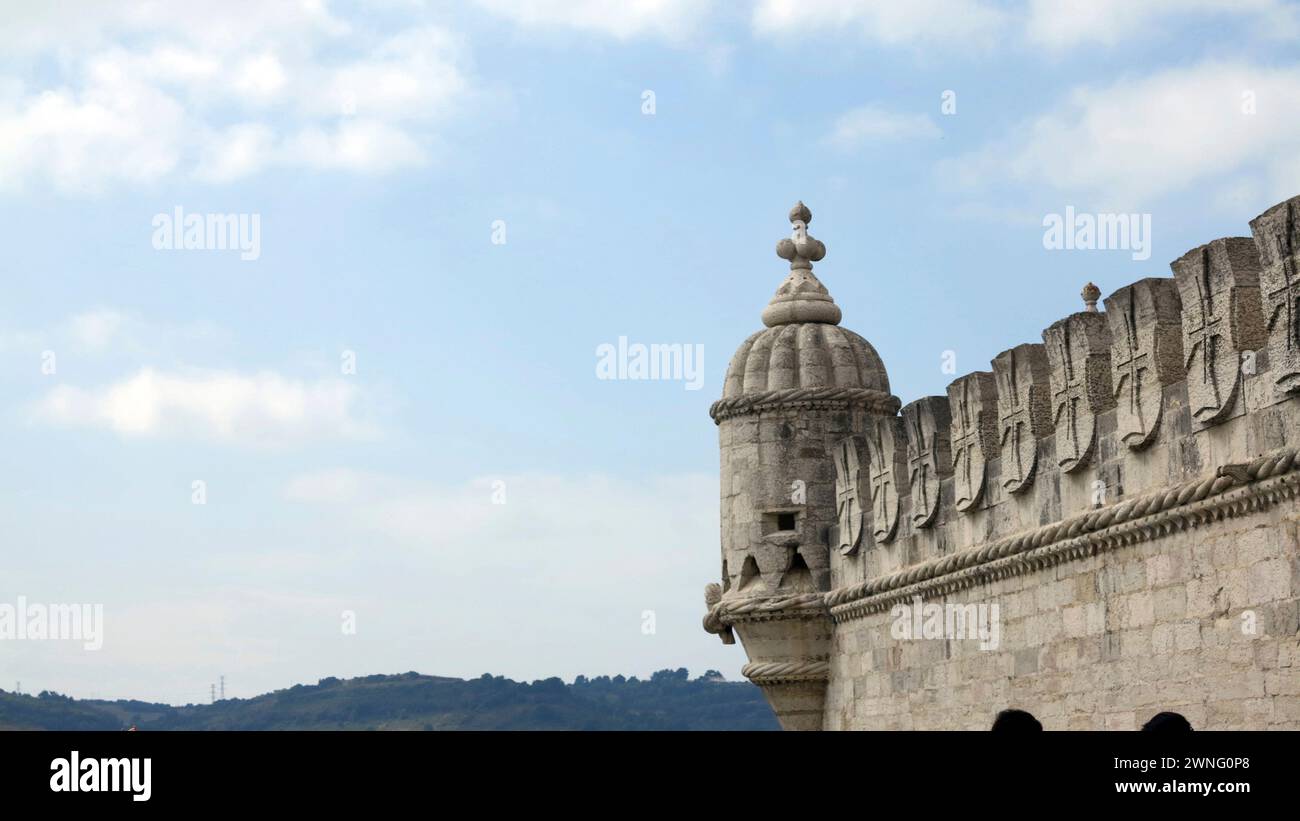 Belém tower detail hi-res stock photography and images - Alamy