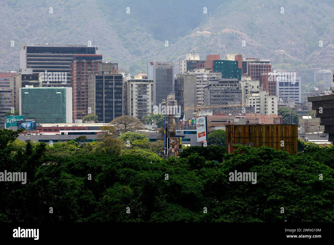 Caracas venezuela skyline hi-res stock photography and images - Alamy
