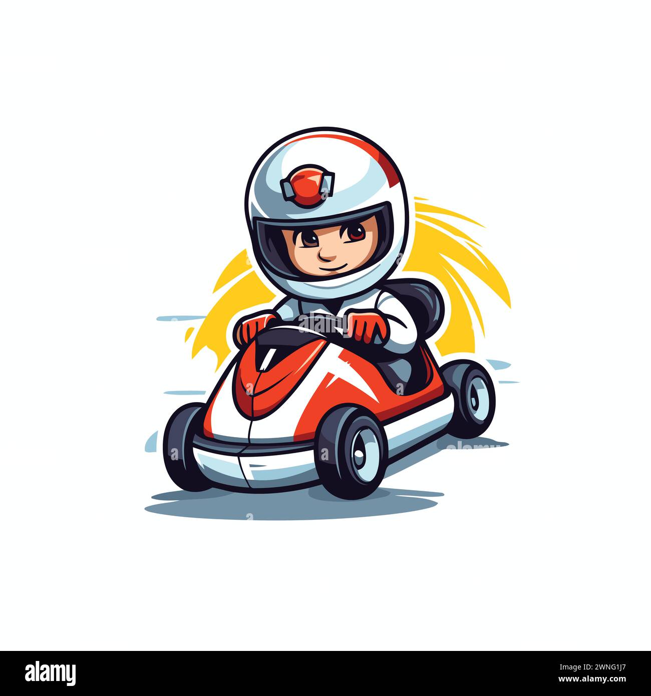 Boy racer car Stock Vector Images - Alamy