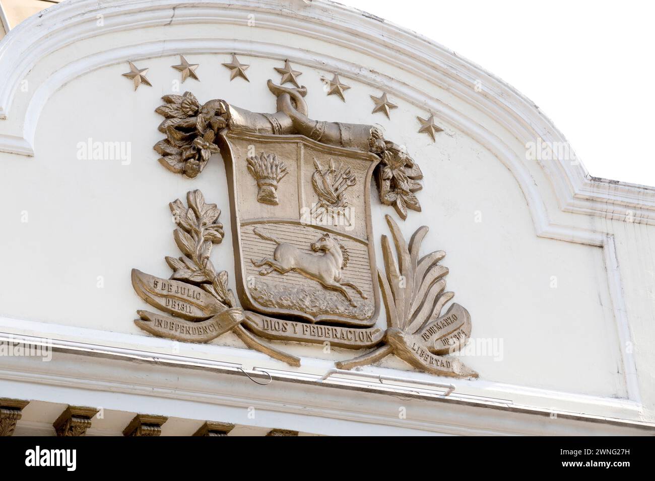 Coat of arms venezuela hi-res stock photography and images - Alamy