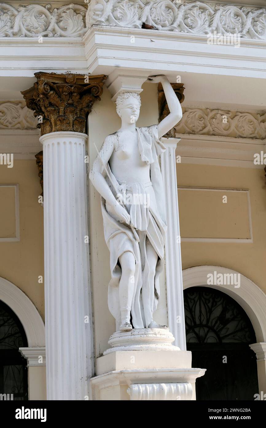 Detail of Palacio Federal Legislativo or Capitolio Federal is a set of ...