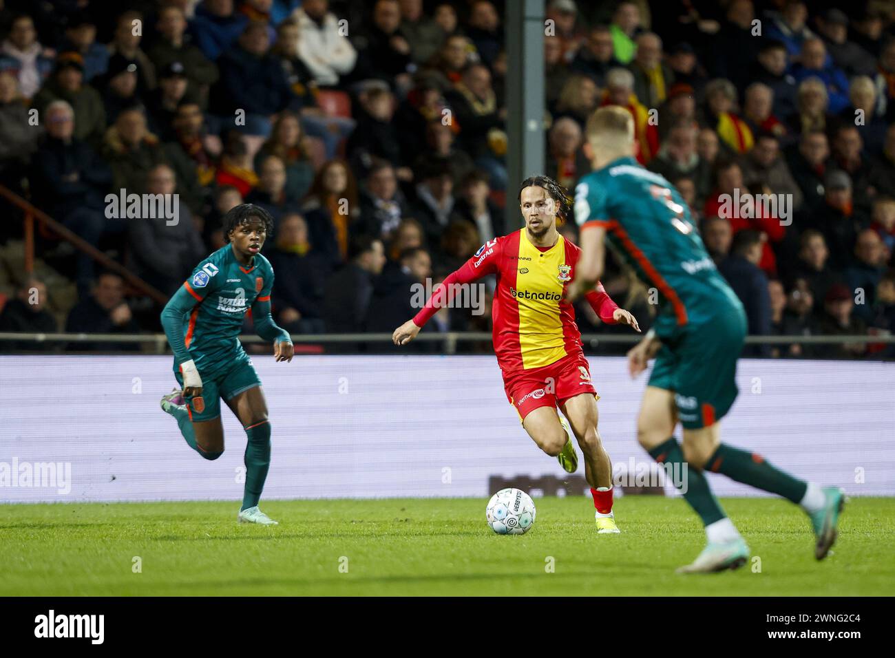 Deventer, Netherlands. 02nd Mar, 2024. DEVENTER, Stadium De ...