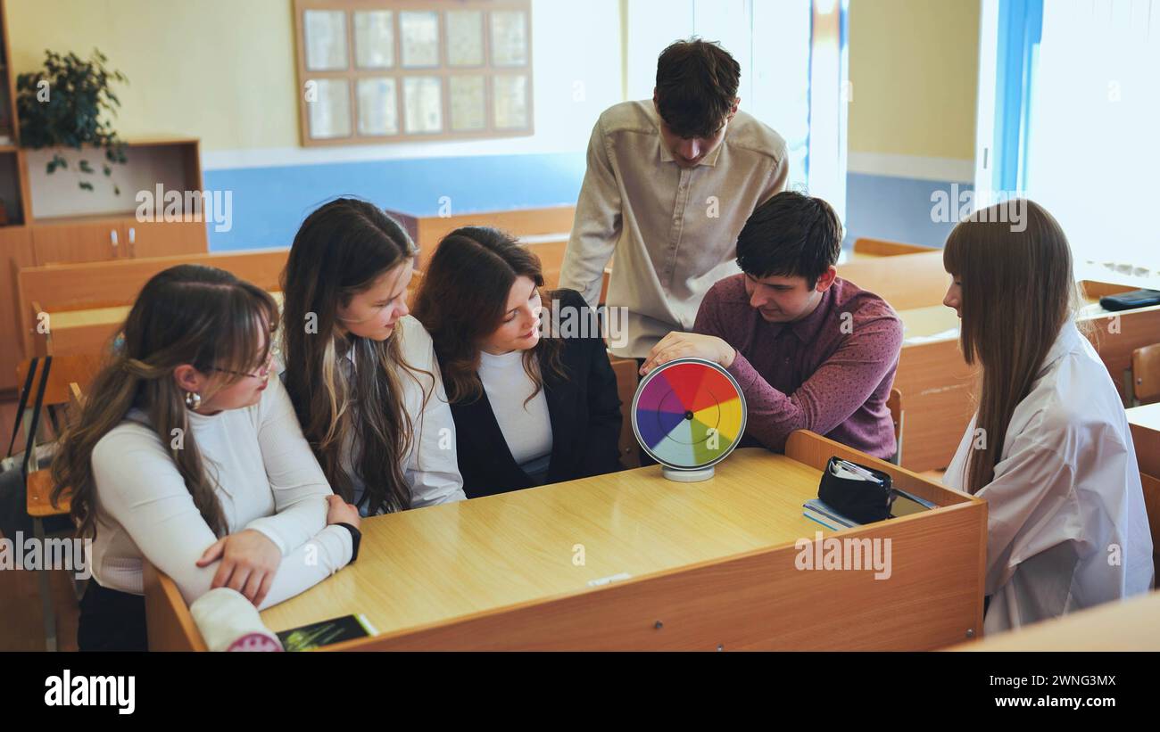 Collage children in classroom hi-res stock photography and images - Alamy