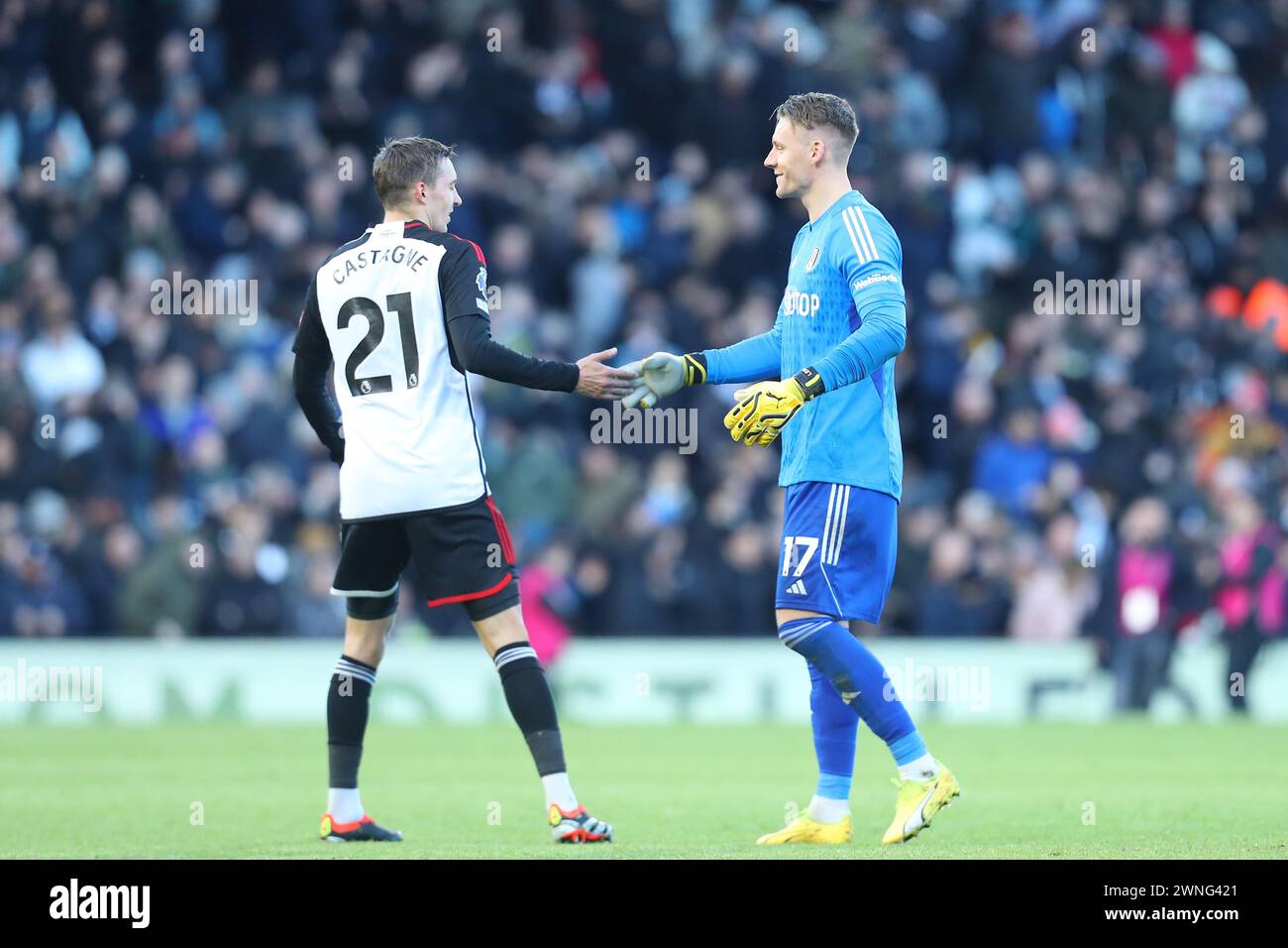 Craven Cottage, Fulham, London, UK. 2nd Mar, 2024. Premier League ...